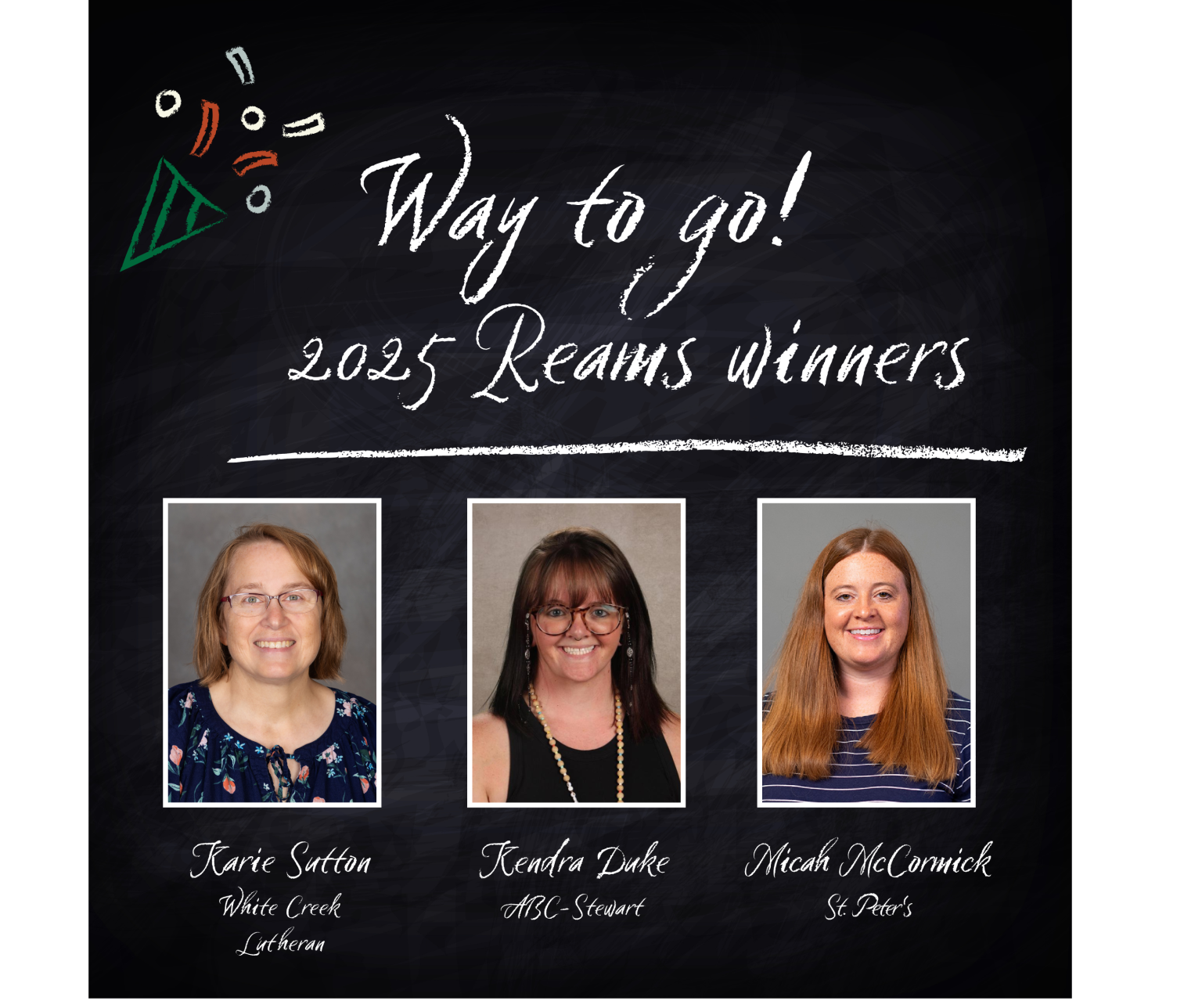 2025 Reams Teaching Awards Recipients Announced – Heritage Fund